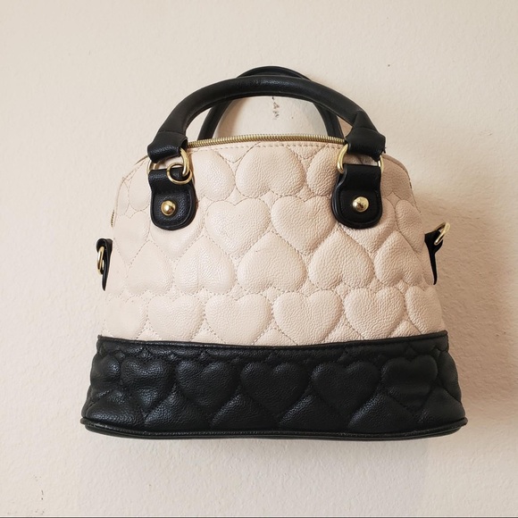 Betsey Johnson | Bags | Betsey Johnson Quilted Heart Purse | Poshmark